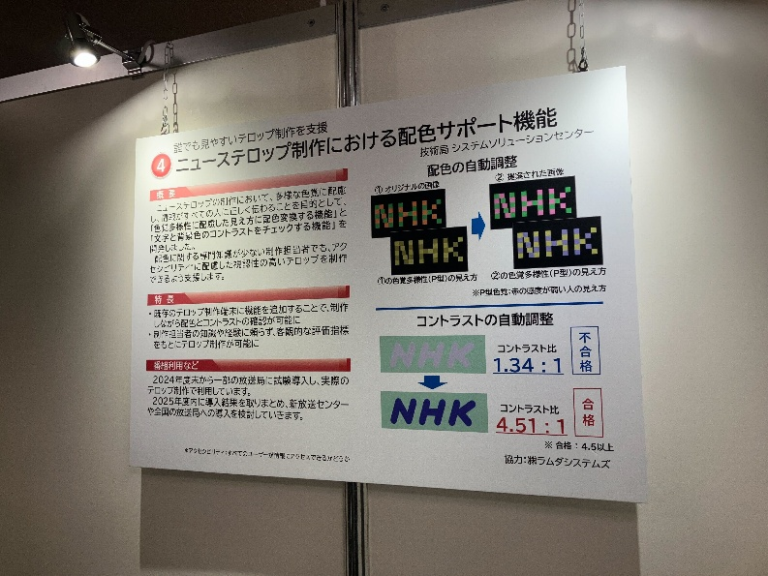 NHK TECH EXPO 2025 ｜ 株式会社ラムダシステムズ